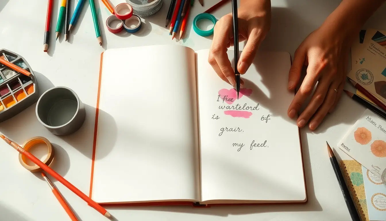 How to Use a Blank Notebook for Creative Expression and Reflection – POPRUN