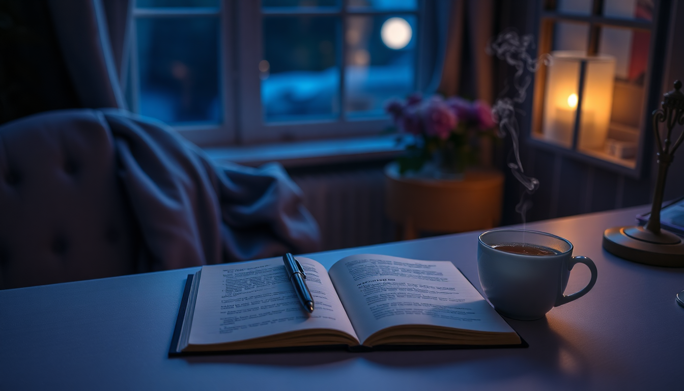 10 Evening Journal Prompts That Help You Sleep Deeper – POPRUN