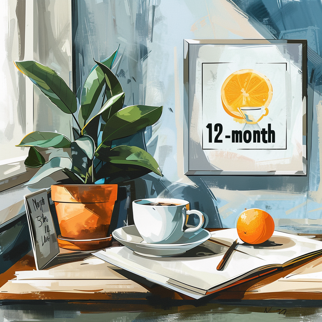 12-month planners – POPRUN